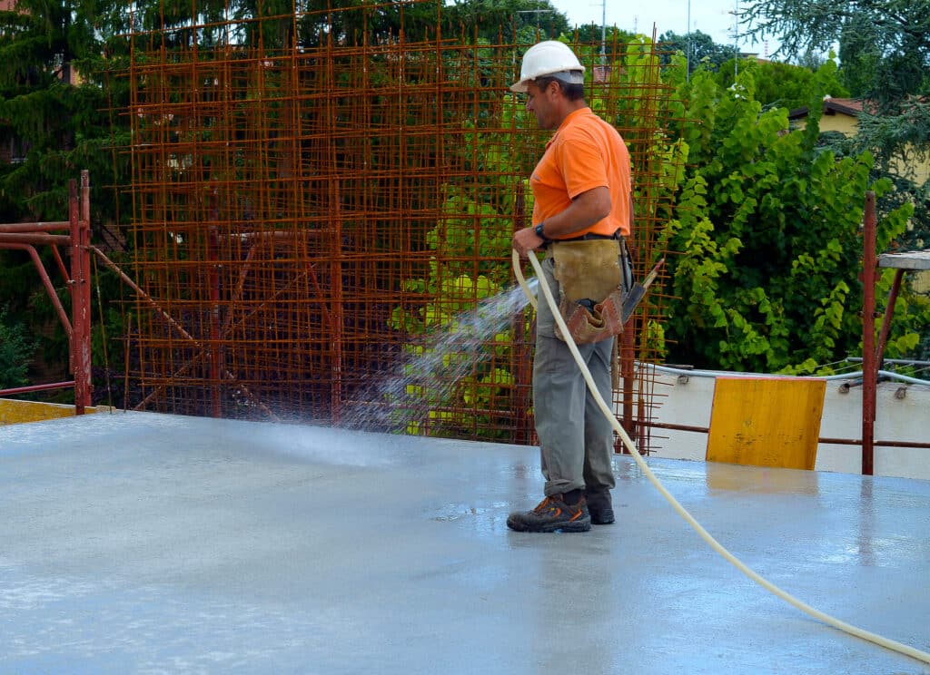 When to Start Watering Concrete | Big Easy Concrete